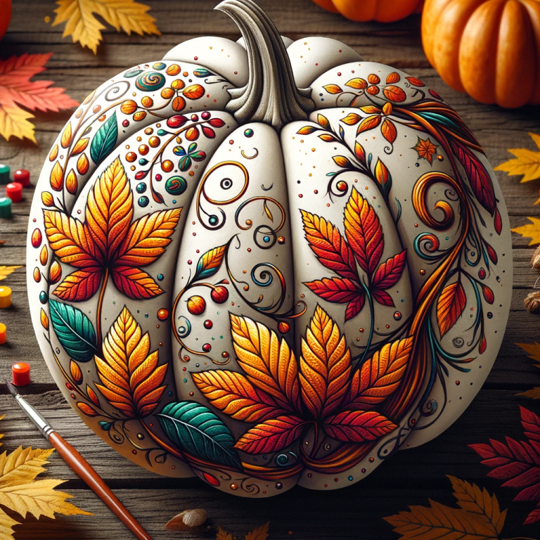 100 Unique Pumpkin Painting Ideas Way Easier Than Carving! | Veganoga