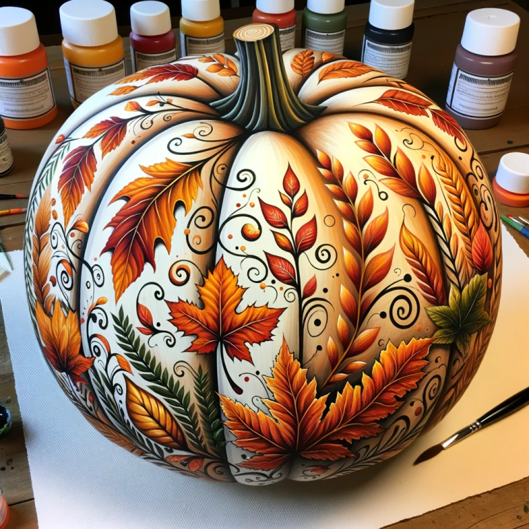 100 Unique Pumpkin Painting Ideas Way Easier Than Carving! | Veganoga